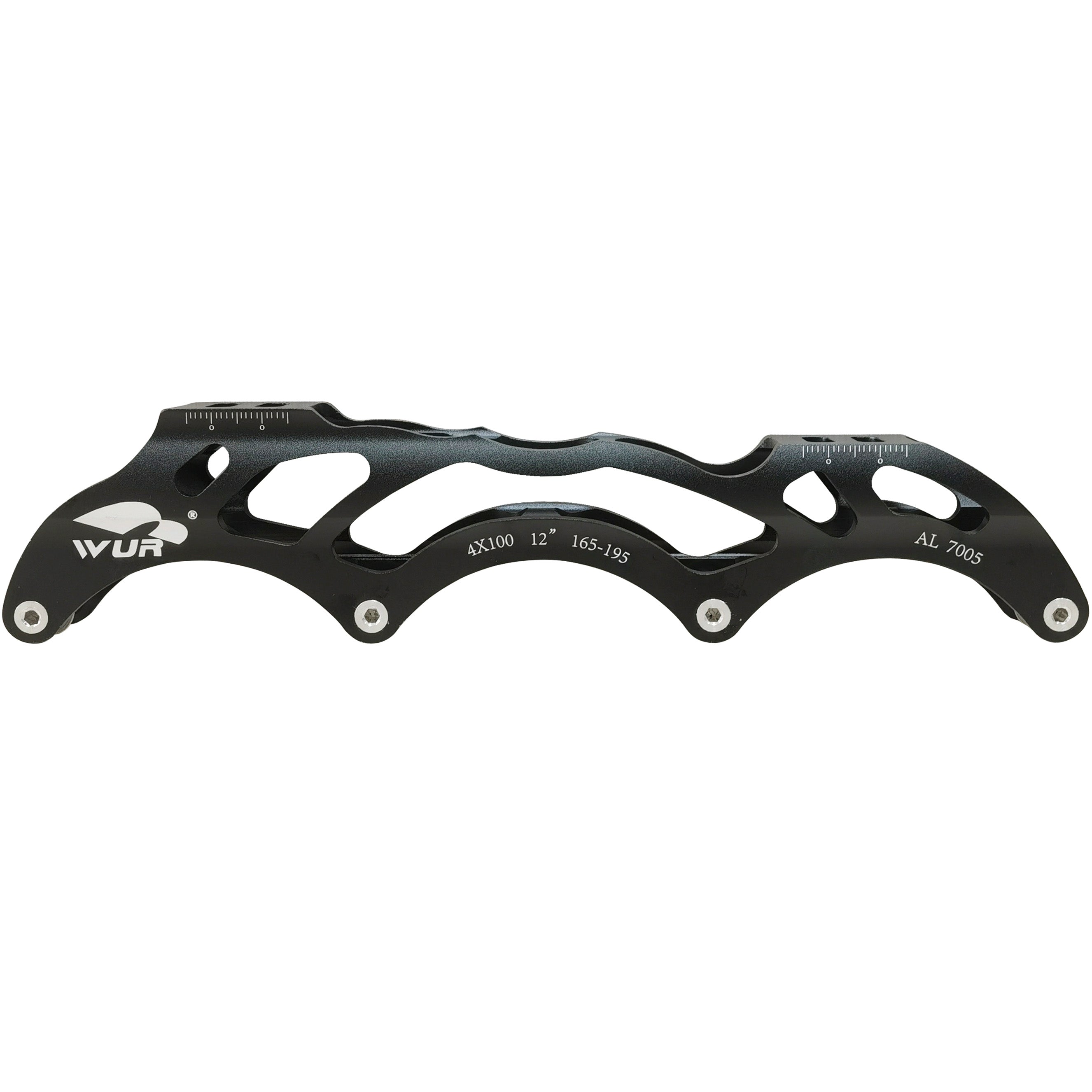 C1 frame 4*100mm black – WURskate